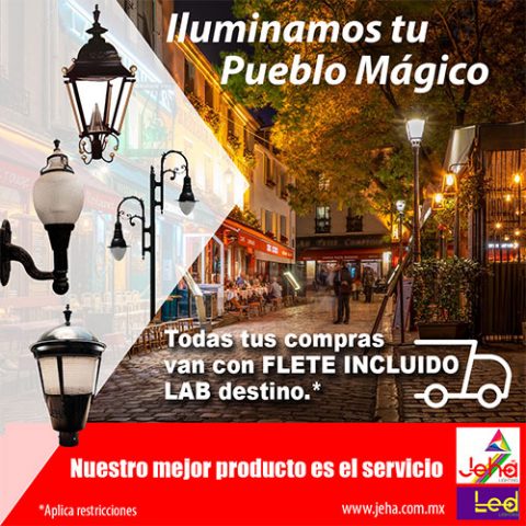 Jeha Iluminación fabricante de lámparas y alumbrado público