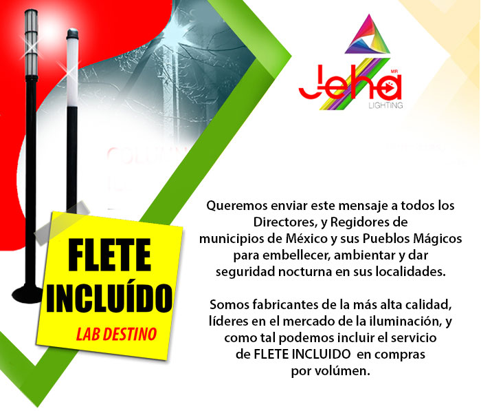 Boletín Abril 2024 - Columnas iluminadas - Jeha iIuminacion